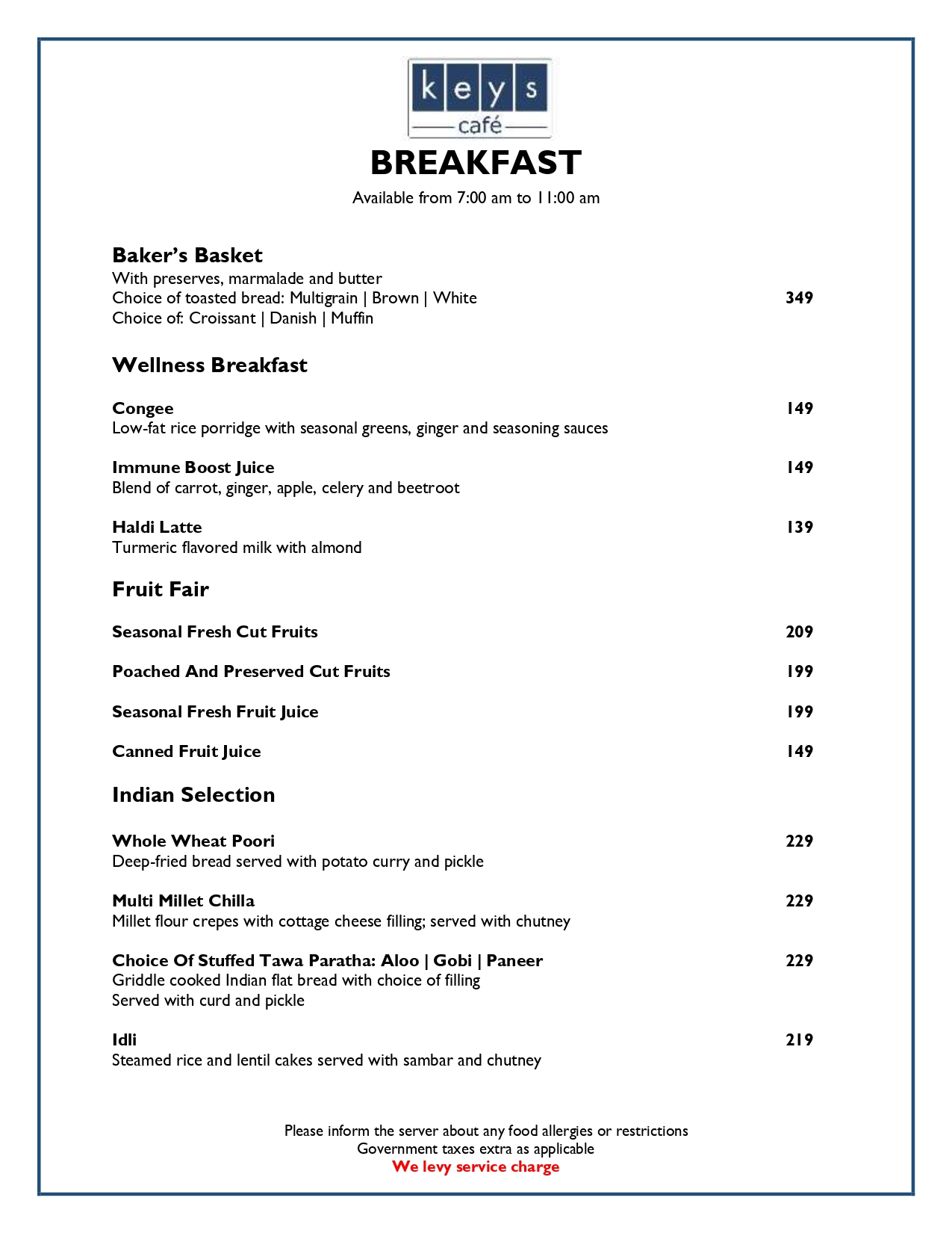 Restaurants in Udaipur - Keys Select By Lemon Tree Hotels, Udaipur