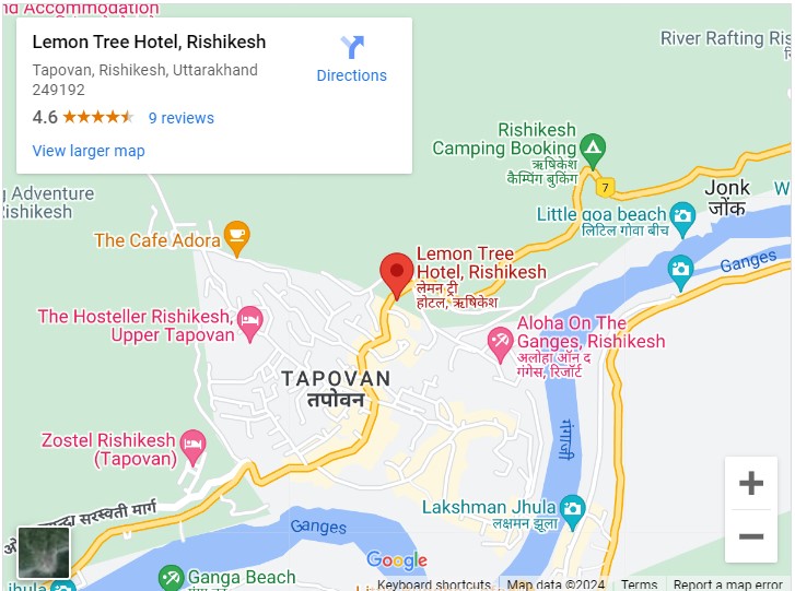 Hotels in Rishikesh | Lemon Tree Hotel, Rishikesh