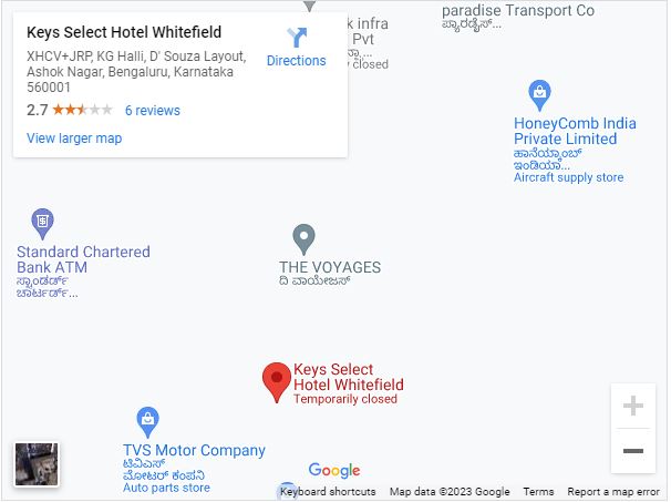 Keys Select Hotel Whitefield, Bengaluru | Hotel in Whitefield Bengaluru