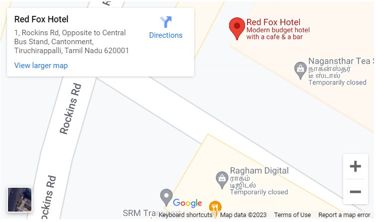 Hotels Near Srirangam Temple, Trichy | Red Fox Hotel, Trichy