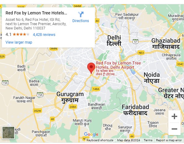 Hotel near Mayur Vihar Phase 1 | Red Fox by Lemon Tree Hotels