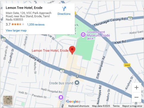 Hotels in Erode - Lemon Tree Hotel, Erode
