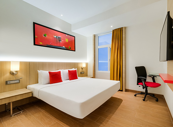 Accommodation in Vijayawada - Red Fox Hotels, Vijayawada Hotel Rooms